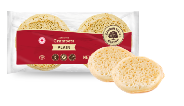 Crumpets (Original and Buttermilk) - Oakrun Farms Bakery